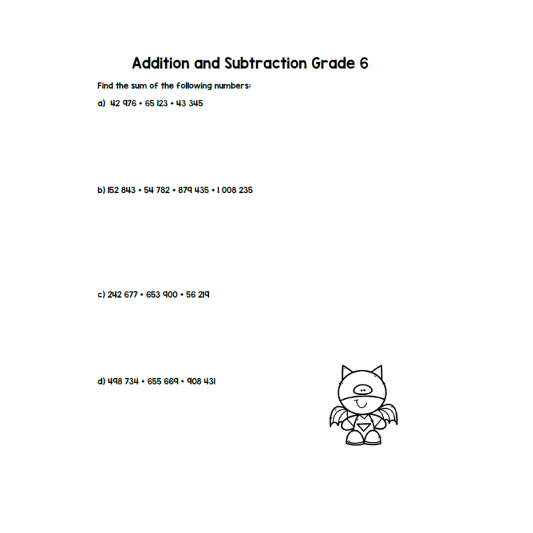 Grade 6 Study Notes - Learning with Mrs Du Preez