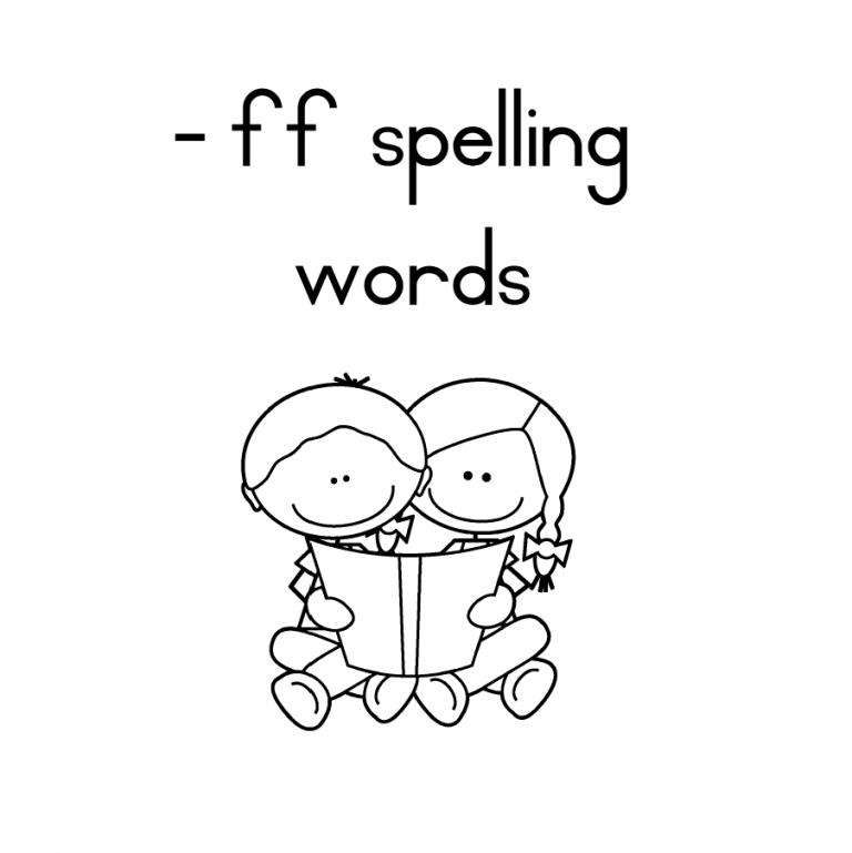 Ff Spelling Words - Learning with Mrs Du Preez