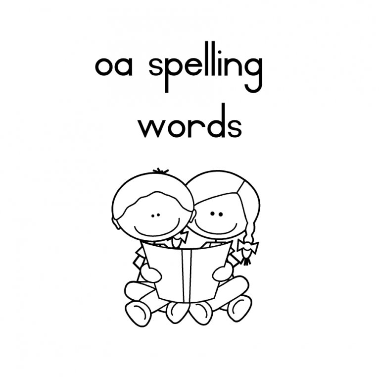 Oa Words Spelling - Learning with Mrs Du Preez