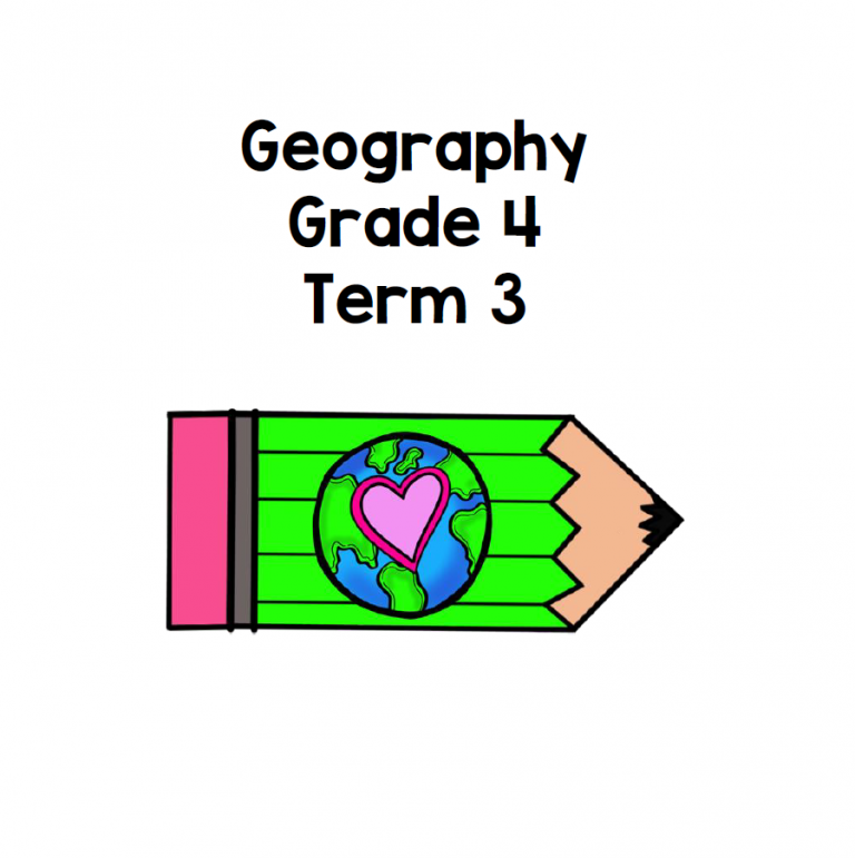 Geography Term 3 Notes - Learning with Mrs Du Preez